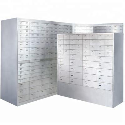 China Stainless Steel Height 350mm Depth 500mm Vault Safe Box For Central Bank for sale