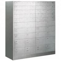 China Stainless Steel Height 350mm Depth 500mm Vault Safe Box For Central Bank for sale