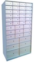 China Stainless Steel Height 350mm Depth 500mm Vault Safe Box For Central Bank for sale