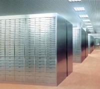 China Stainless Steel Height 350mm Depth 500mm Vault Safe Box For Central Bank for sale
