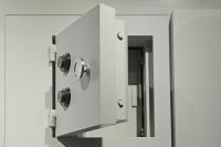 China Steel Plate 500mm Wide 500mm High Safe Room Door For Home Or Office for sale