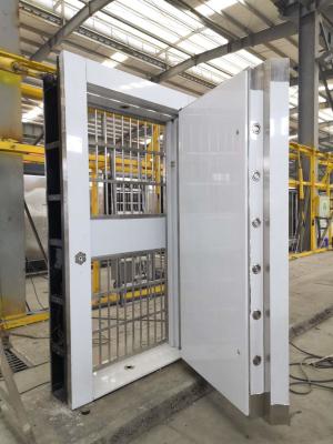China Height 2400mm Depth 300mm Bank Safe Door , Class 3 Vault Single Openings for sale