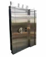 China Steel 1200mm Width 2200mm Height Bank Vault Door , Class 3 Vault for sale