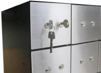 China 125mm Height 135mm Width Safety Lockers For Home , Metal Safe Locker for sale