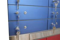 China ISO Approval 255mm Height Bank Safety Locker For Strong Room for sale