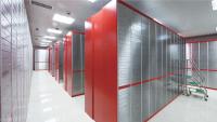 China Cold Rolled Steel 610mm Depth 135mm Width Safe Deposit Locker for sale