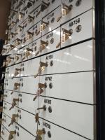 China Black And White GB/T1220 1500mm Height Safe Deposit Locker For Valueable for sale