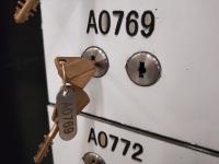 China Height 2000mm Width 15000mm Bank Safety Locker Stainless Steel for sale