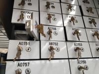 China ISO Approval High Security 2200mm Height Large Safe Deposit Box for sale