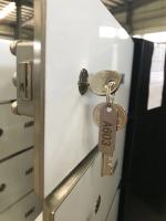 China Depth 500mm Width 400mm Lock Box Gun Safe With Key Number Engraved for sale