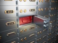 China ISO Certification 180 Degree Open 5x5 Safe Deposit Box For Gold for sale