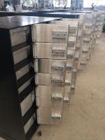 China Lockable Steel Plate 3x10 Safe Deposit Box For Private Vault for sale