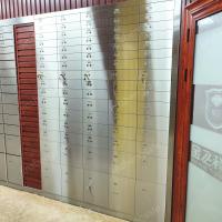 China ISO Certificate 10mm SUS304 Safe Deposit Box Door Plate For Private Vault for sale