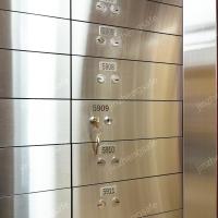 China OEM Colorful Bank Safe Deposit Box , 10 Inchx10 Inch Key Safe Box for sale