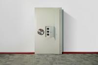 China High Security 2400mm Height 1500mm Width Steel Vault Door For Museums for sale