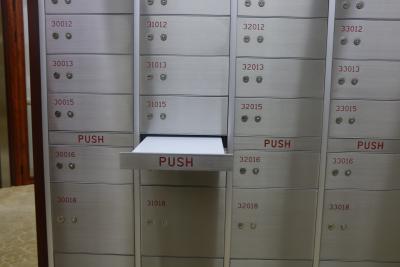 China 3inch Height 5inch Width Bank Safe Deposit Box For Vault Room for sale