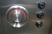 China Stainless Steel Height 2500mm Bank Vault Door With 3 S&G Lock for sale