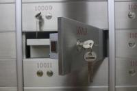 China Dual Key Locks 514mm Height 271mm Width Vault Safe Box For Strong Room for sale