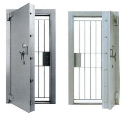 China Height 2500mm Depth 300mm Bank Vault Door Corrosion Resistance for sale
