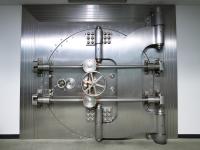 China 30minutes Anti Burglary 110mm Vault Room Door For Military Installation for sale