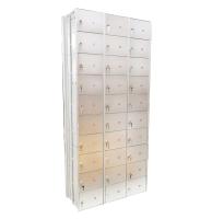 China Width 271mm Height 99mm Locker Box In Bank , Steel Safe Locker for sale