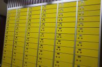 China Biometric SDL Depth 600mm Personal Safe Deposit Box With Digital Lock for sale