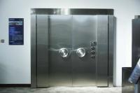 China Double Leafs Width 1600mm Commercial Security Doors , Gun Room Doors for sale