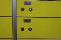 China Height 2000mm Width 15000mm Bank Safety Locker Stainless Steel for sale