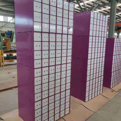 China Double Key Steel Plate Door Bank Safe Deposit Box Cold Rolled for sale