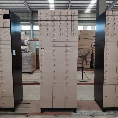 China 2.0mm Steel Plate Bank Safe Deposit Box Lockable Acid Washed 600mm Depth for sale