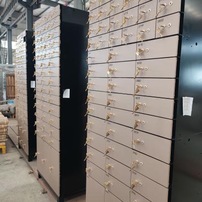 China 2mm Steel Plate Bank Safe Deposit Box Powder Spray Coat Finish With UL List Lock for sale