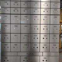 China SUS304 Vault Bank Safe Deposit Box 5 Inch X 10 Inch 10mm Thickness for sale