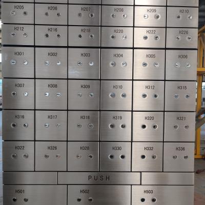 China SS Material Bank Safe Deposit Box With UL Certified Dual Copper Key Locks for sale