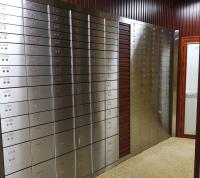 China SS Material Bank Safe Deposit Box With UL Certified Dual Copper Key Locks for sale