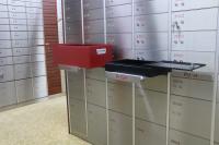 China Private Vault Bank Safe Deposit Box With 10mm Stainless Steel Door Plate for sale