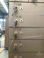 China UL Listed JZ-01 Dual Copper Key Locks For Safe Deposit Box And Cabinet for sale