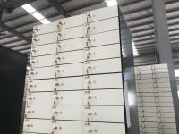 China Aluminum Alloy Bank Safe Deposit Box 10mm With Paint Colors Door Plate for sale
