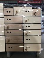 China Aluminum Alloy Bank Safe Deposit Box 10mm With Paint Colors Door Plate for sale