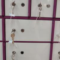 China OEM Private Bank Safe Deposit Box With Powder Coated SS Door for sale