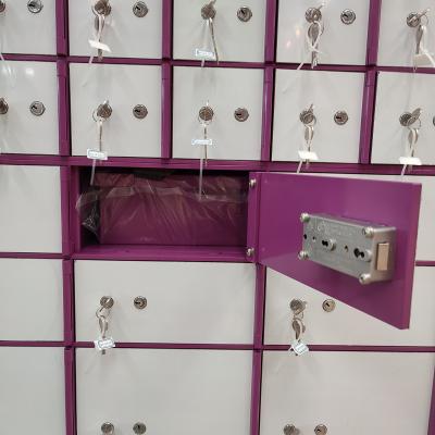China OEM Private Bank Safe Deposit Box With Powder Coated SS Door for sale