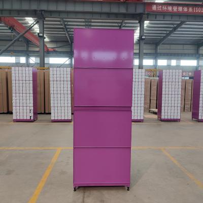 China 600mm Depth Plastic Sprayed Bank Safe Deposit Locker for sale