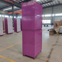 China 600mm Depth Plastic Sprayed Bank Safe Deposit Locker for sale