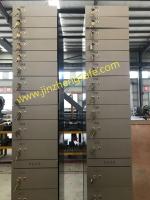 China 300mm Width Column Type Aluminum Alloy Safe Custody Box With Color Painting for sale