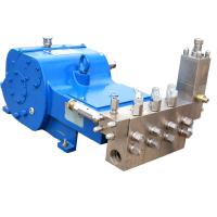 China 500-2800 Bar Triplex Plunger High Pressure Pump for Water Jetting and Industrial Cleaning for sale