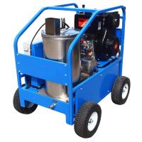 China XuZhiYang XYH 200bar Cold Hot Water Jet Cleaner with 15L/min Flow and 30-120℃ Heating Temperature for sale