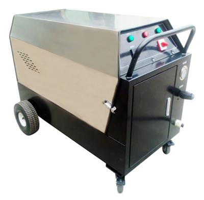 China Industrial Hot Water Pressure Washer 200bar with 30-120°C Heating and 15L/min Flow Rate for sale