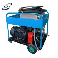 China Industrial Water Sand Blaster Machine 22L/min 500bar for Rust and Paint Removal with Dual Drive Options for sale