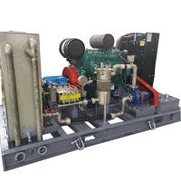 China XZY Industrial Water Jet Cleaning Machine 500-2800 Bar High Pressure System with Motor/Diesel Drive Options for sale