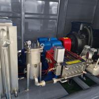 China 1500 Bar High Pressure Water Jetting Unit 50L/min with 160kW Electric or 264kW Diesel Drive for Industrial Pipe Cleaning for sale