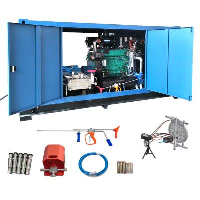 China Heavy Duty Hydro Jetting Machine 1500bar 50L/min For Industrial Pipe Cleaning & Surface Preparation for sale